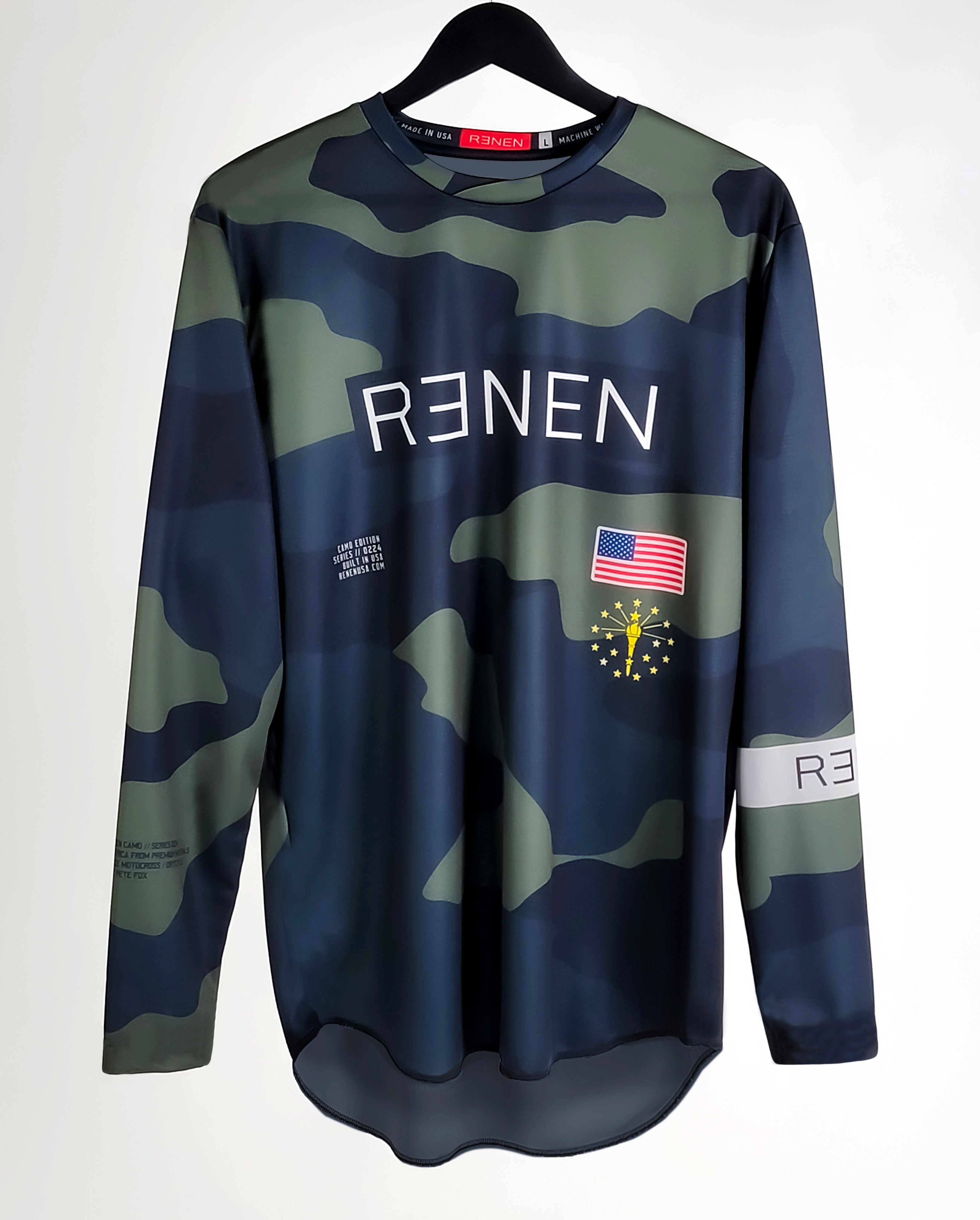 S324 Jersey - Green Camo – RENEN