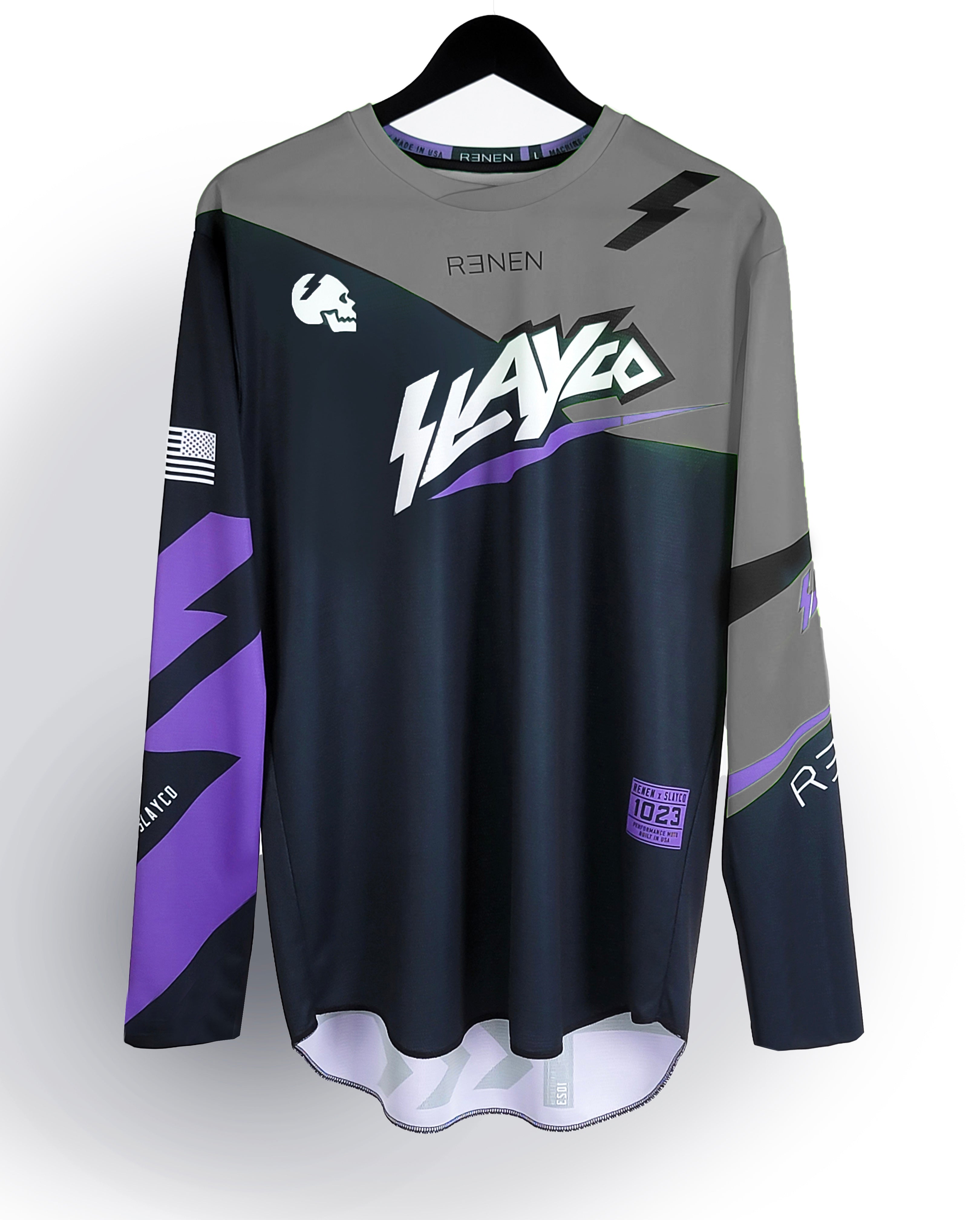 S1123 RENEN x Slayco Jersey - "KITTED" Nardo Grey