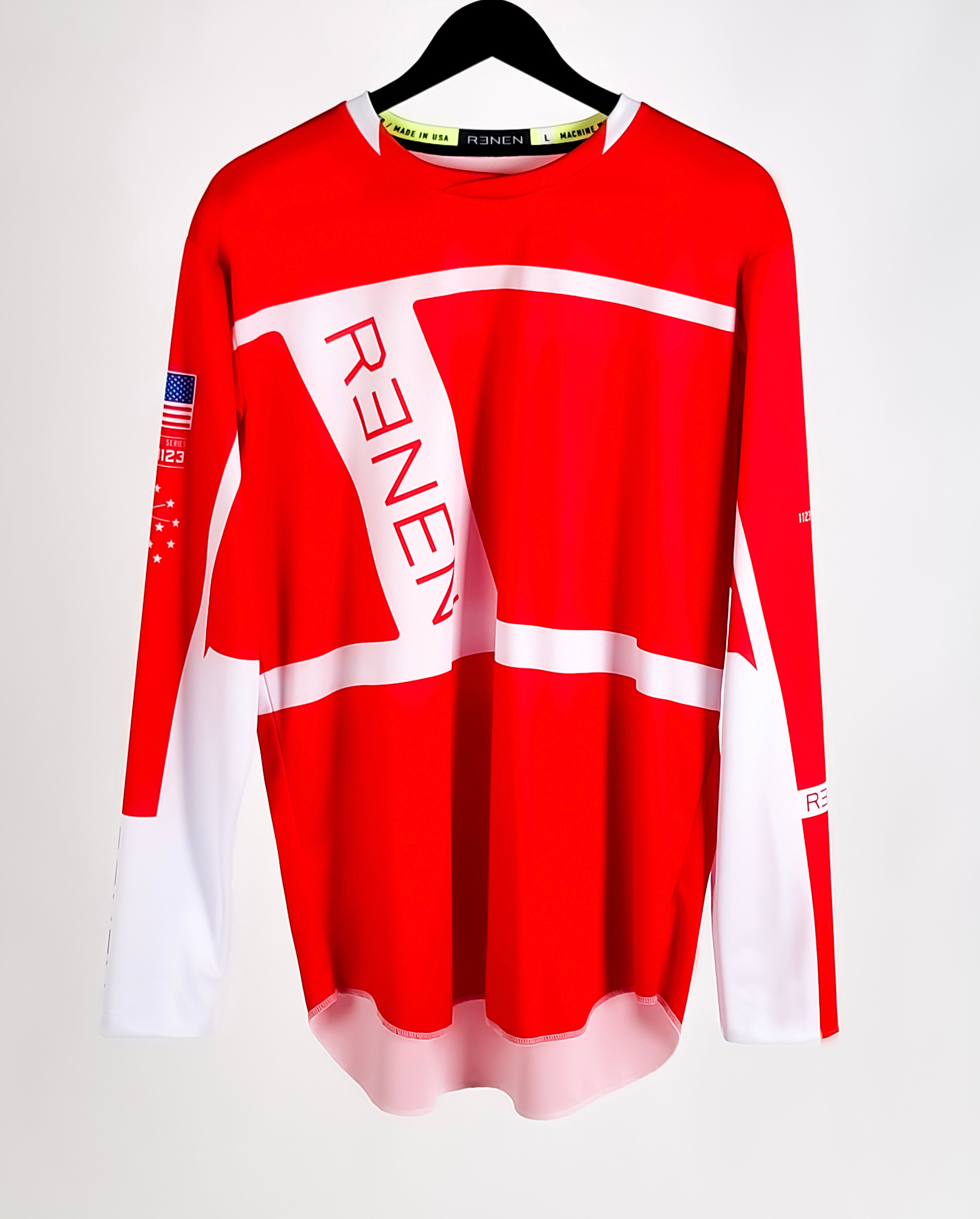 S224 "REGEN" Jersey - Racing red – RENEN