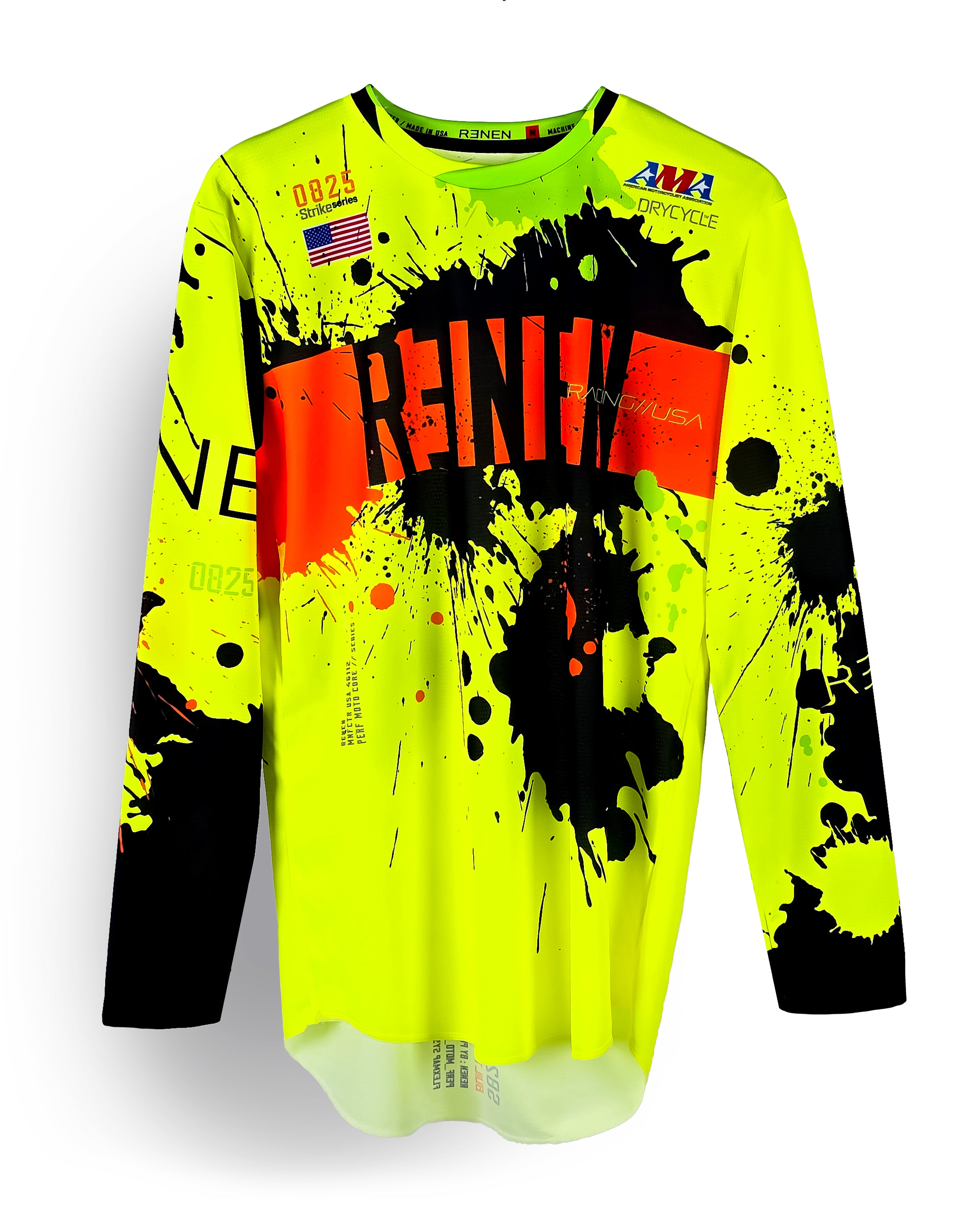 YOUTH "STRIKE" jersey - Highlighter – RENEN